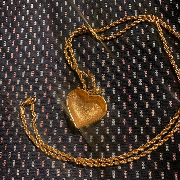 Monet | Jewelry | Vintage Monet Heart Chain | Poshmark